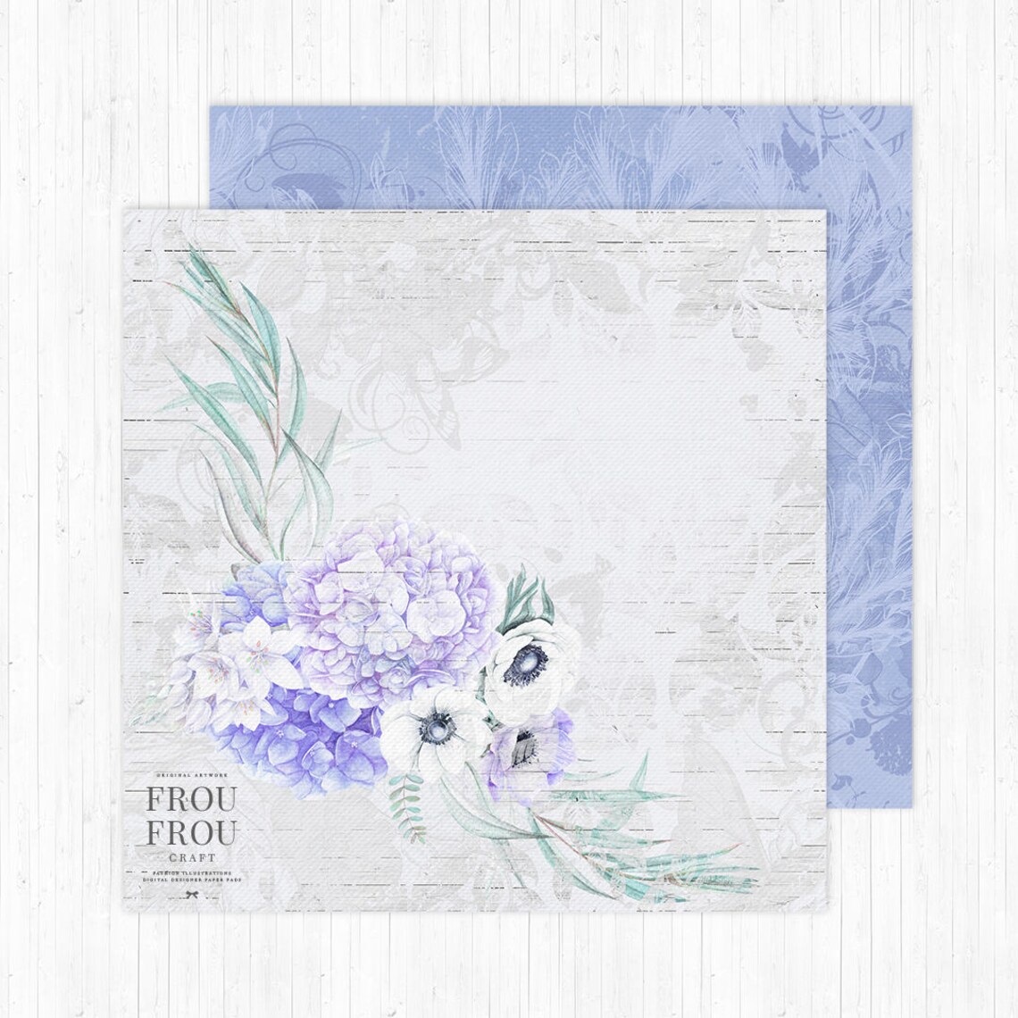 Floral Paper Pack Wedding Planner Stickers Pastel Flowers | Etsy