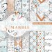 Crystal Marble Digital Paper Pack Watercolor Diamond Gems | Etsy