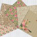 Watercolor Flowers Digital Paper Pack Instant Download Kraft Paper ...