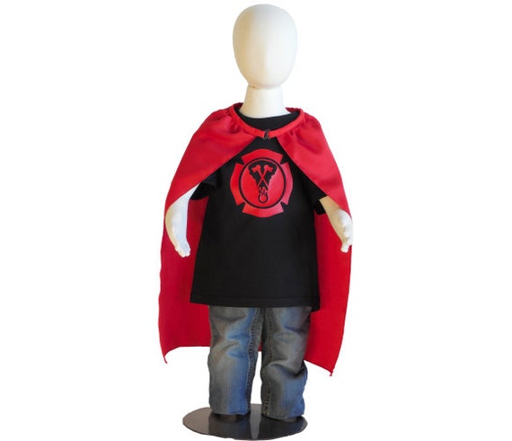 Items similar to Halloween Costume, Fireman Costume, Superhero Costume ...
