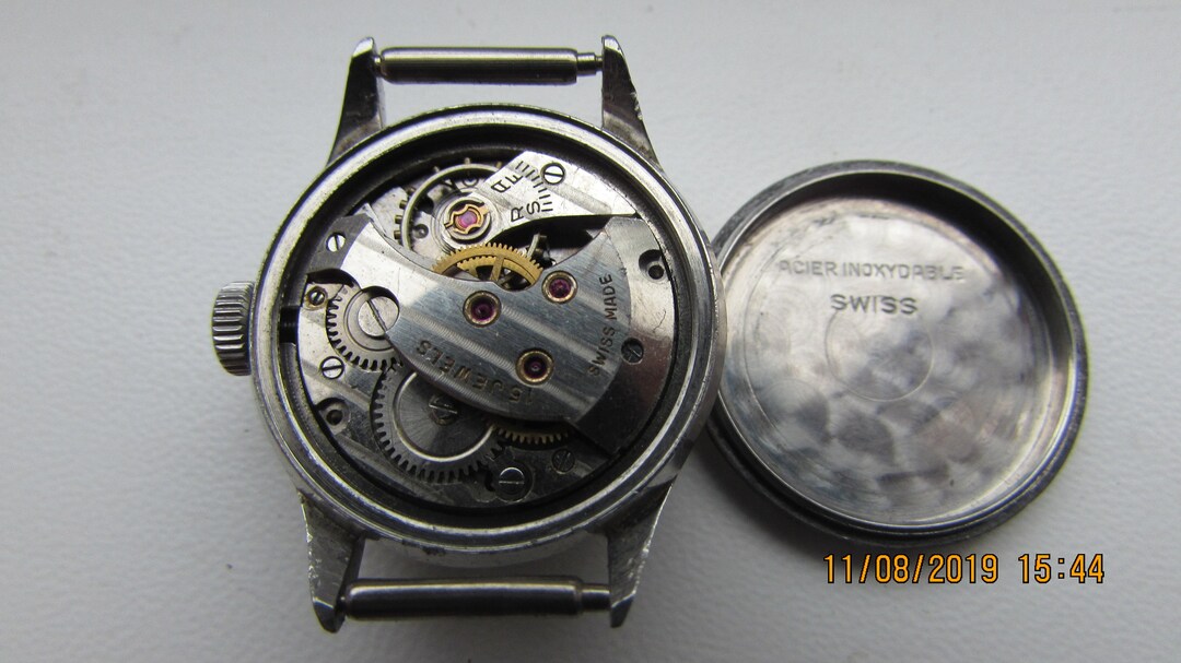 Vintage Militaria OLMA Swiss Working Women's Wrist Watches 1940s All ...