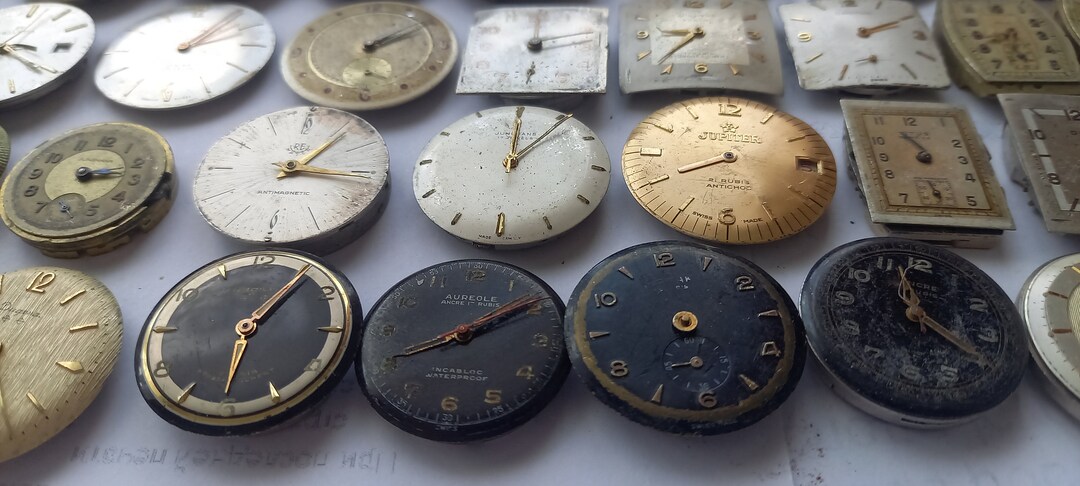 Vintage 39 Pcs Laco Dugena Croton Fortis Delbana Anker Gama Jupiter ...