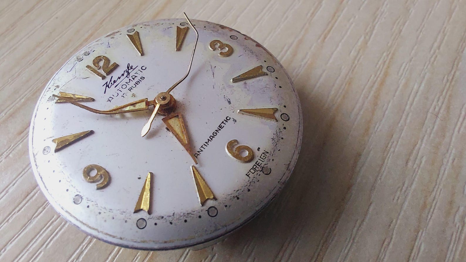 Kienzle Automatic Vintage Germany Watch Movements Dial- 30 Mm ...