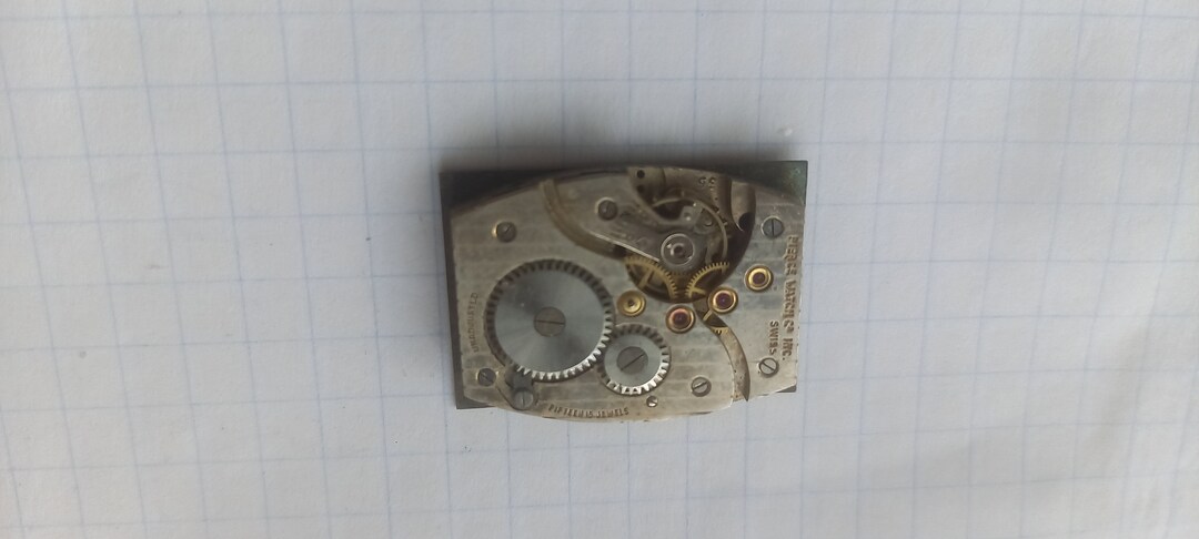 Rare PIERCE Watch Co Vintage Swiss Pink Gold Watch Movements- 20 Mm ...