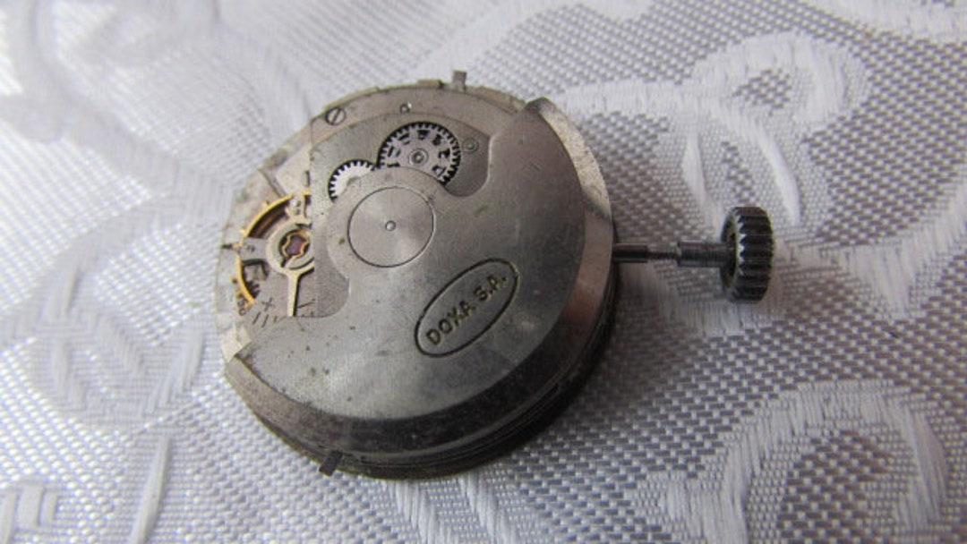 DOXA S.A. Automatic Vintage Swiss Watch Movements Dial- 27 Mm ...