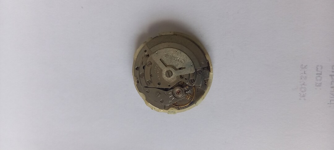 Seiko Automatic Vintage Swiss Watch Movements Dial- 29 Mm Mechanisms ...