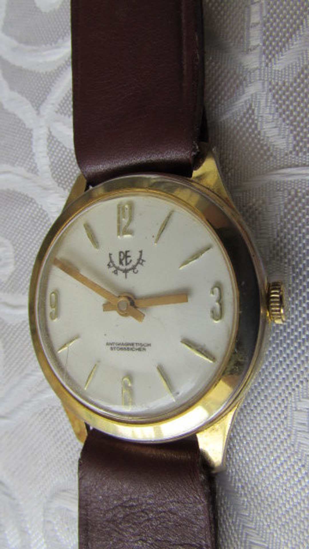 Man Vintage RE WATCH Swiss Gilded MEN'S Wrist Watches Gold Plated ...