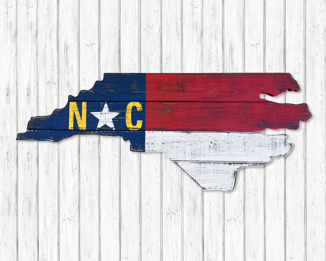 North Carolina State Cutout - Etsy