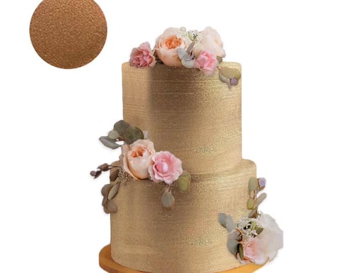 SILVER FOLIAGE Luster Dust Food Fondant Color Cake Decorating Gum Paste ...
