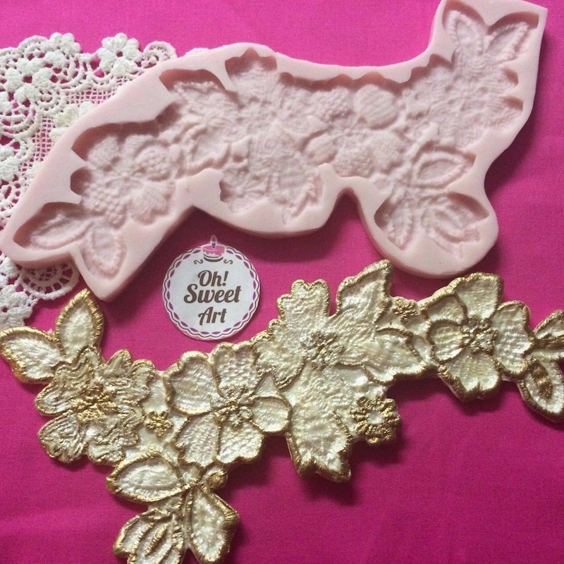 Silicone Mold Lace for Cakes - Etsy