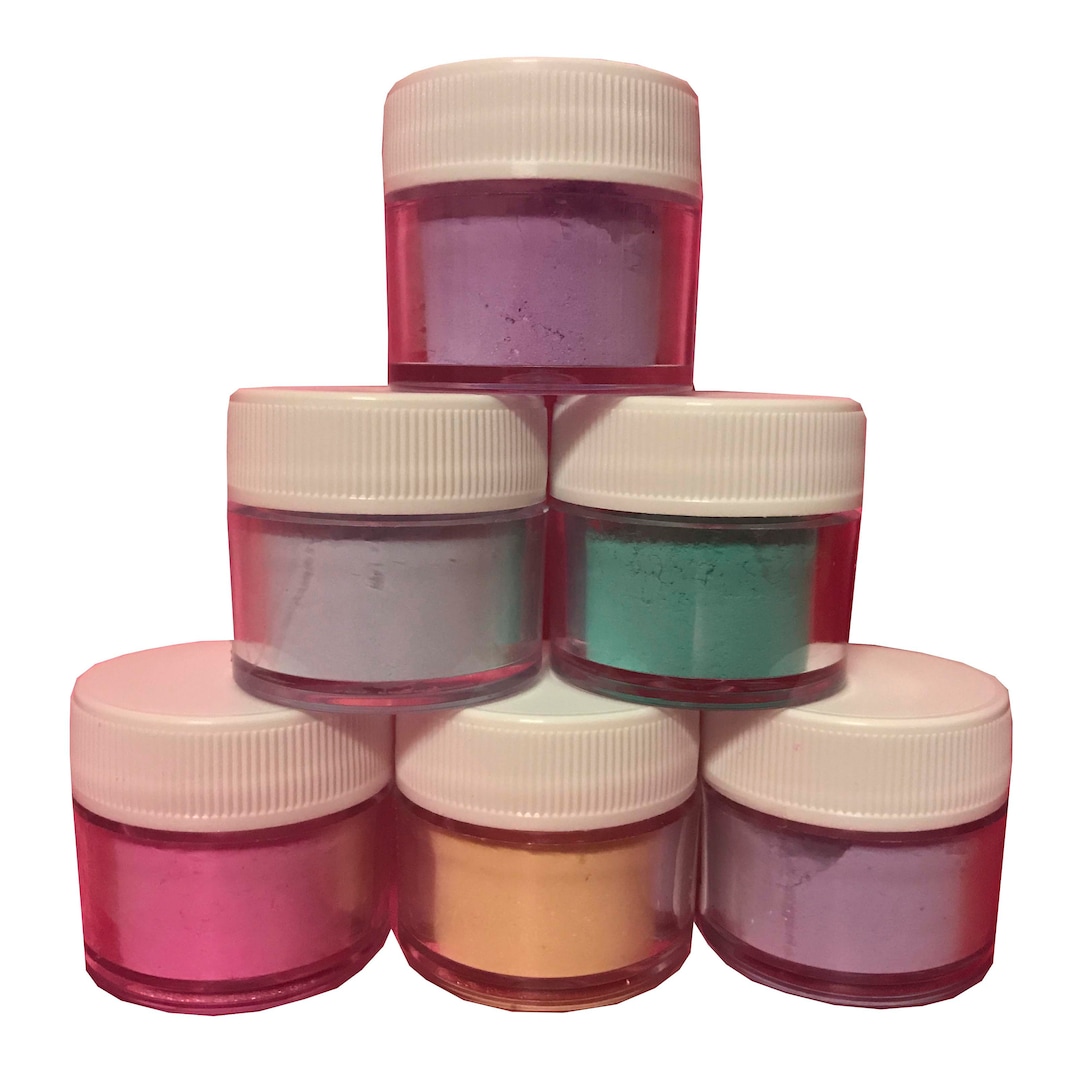 Petal Dust PASTEL Set ( 6 Colors - 4 Grams Each Container) Food Fondant ...