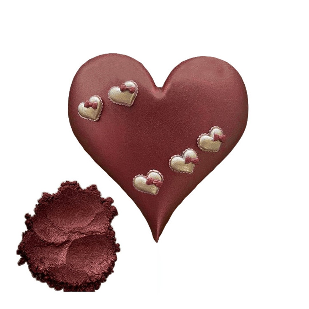 CLARET Luster Dust Food Fondant Color Cake Decorating Gum Paste 4g - Etsy