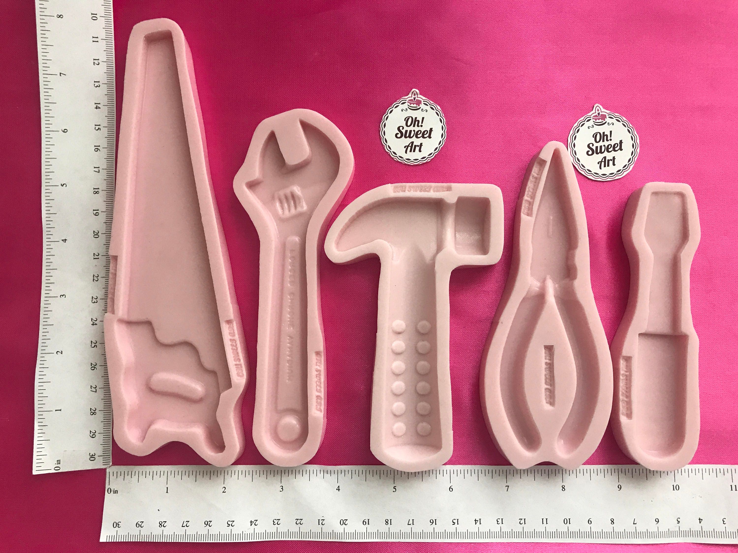 HAND TOOLS Complete Set Silicone mold fondant cake | Etsy