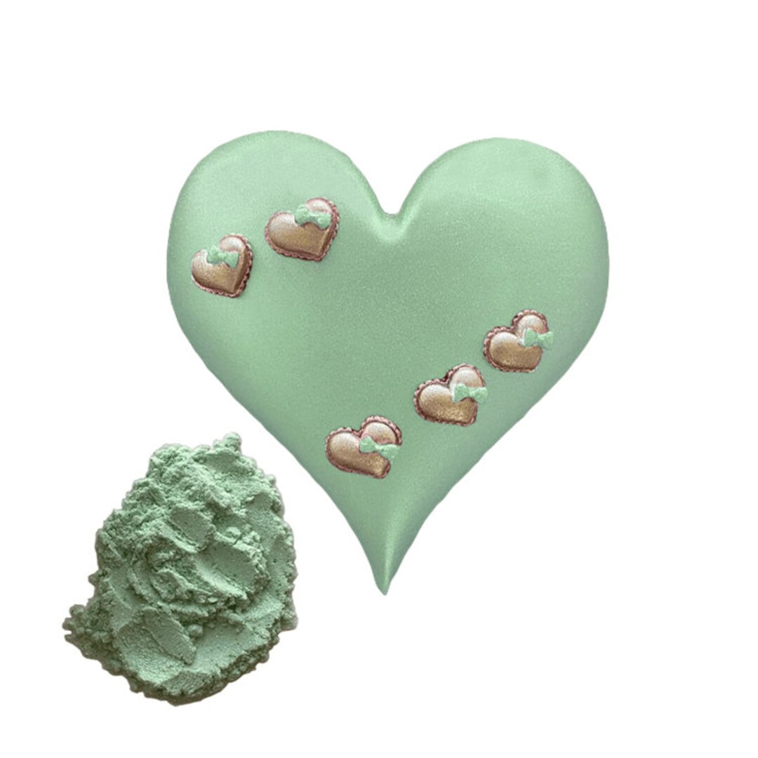 MINT GREEN Luster Dust Food Fondant Color Cake Decorating Gum Paste 4g ...