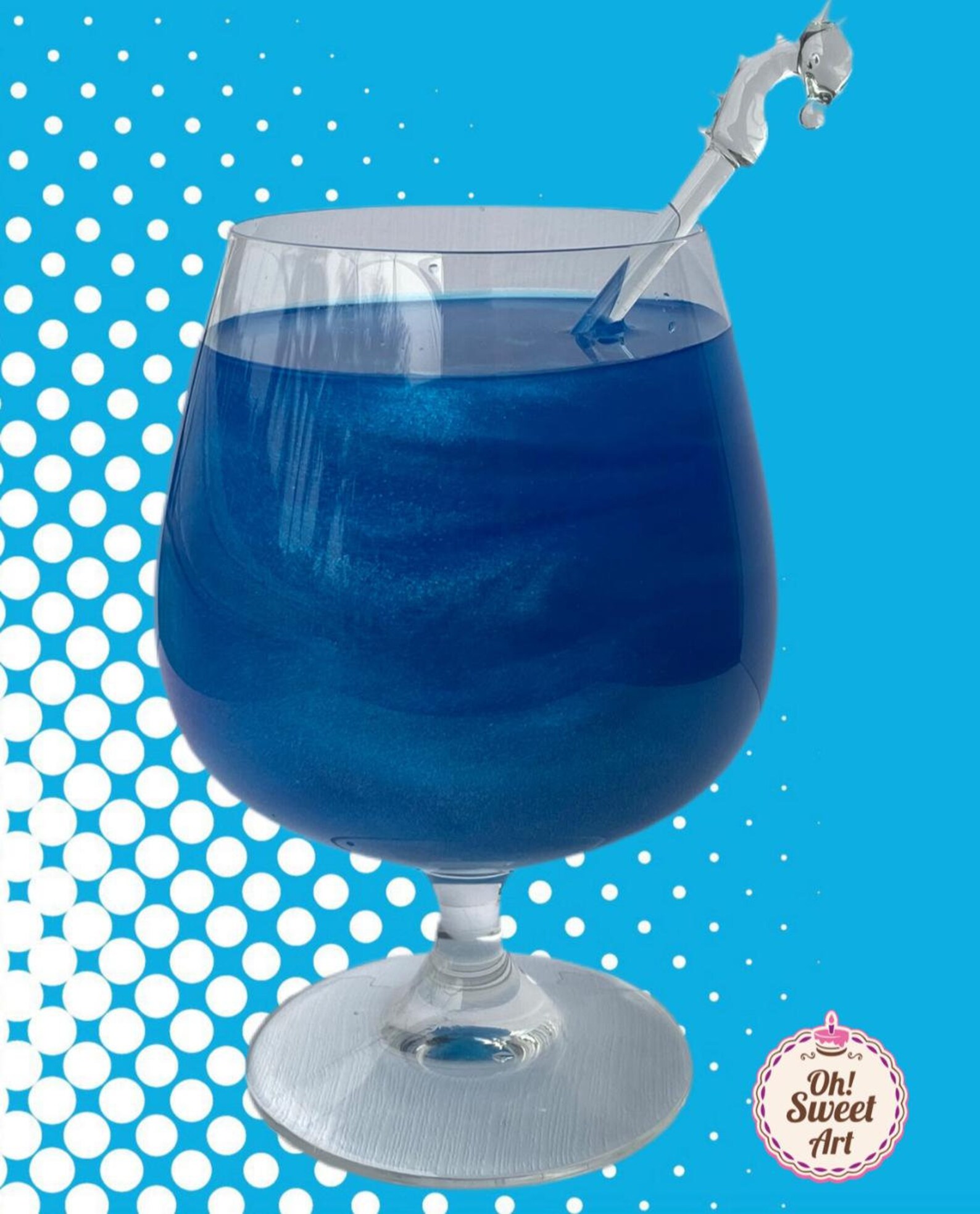 BLUE Elixir Dust Edible Drink Dust 5 Grams Jar Food Grade - Etsy