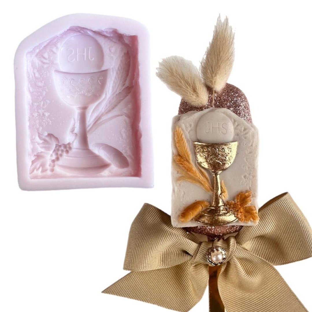 First Communion Chalice I Silicone Mold Cake Decorating - Etsy