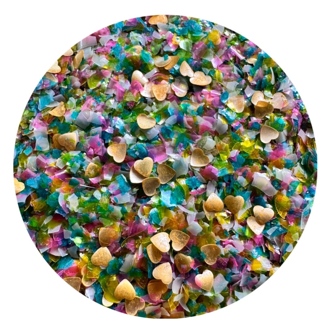 1/4 Oz LUCKY IN LOVE Edible Glitter Hearts - Oh Sweet Art for Cookies ...