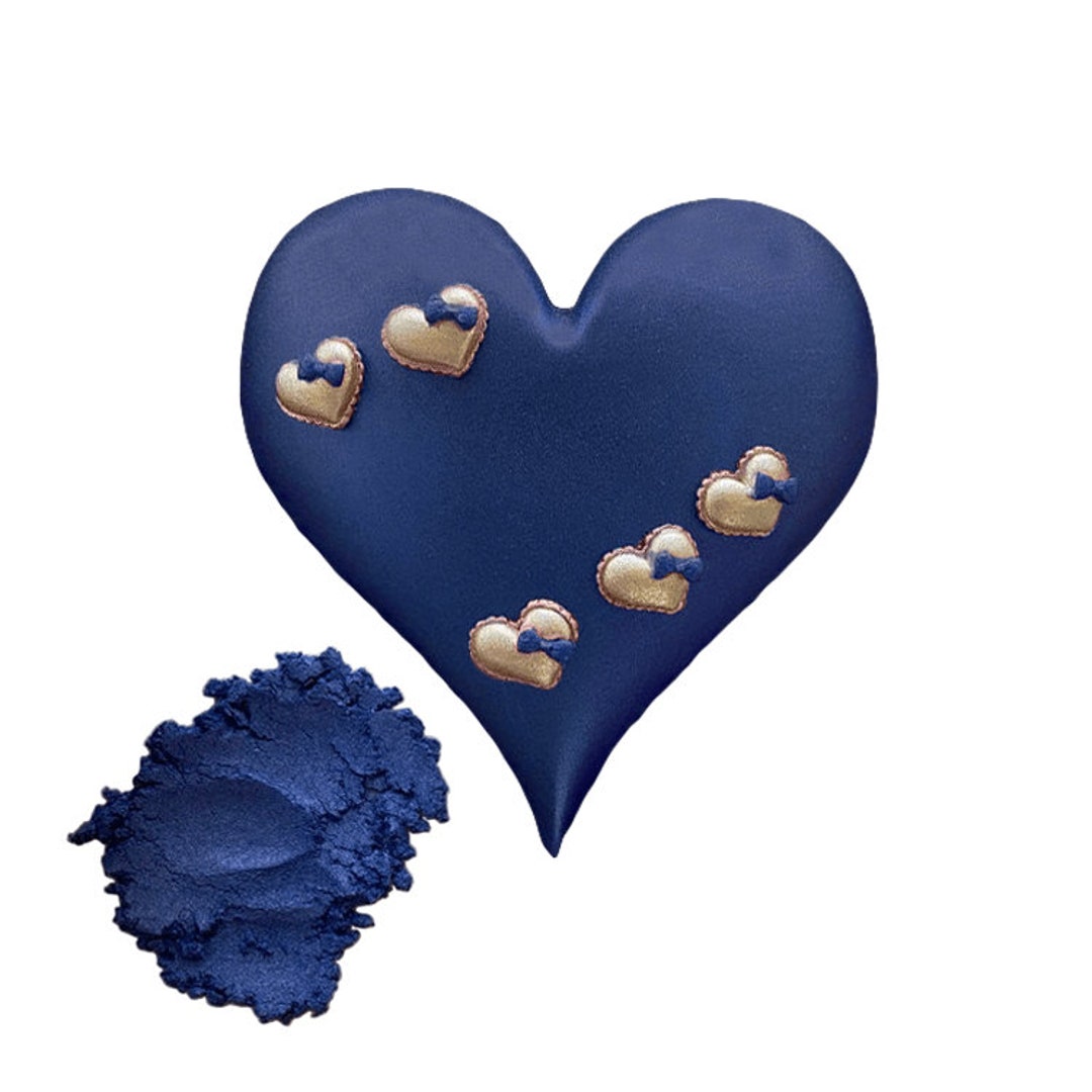 SAPPHIRE BLUE Luster Dust Food Fondant Color Cake Decorating Gum Paste ...