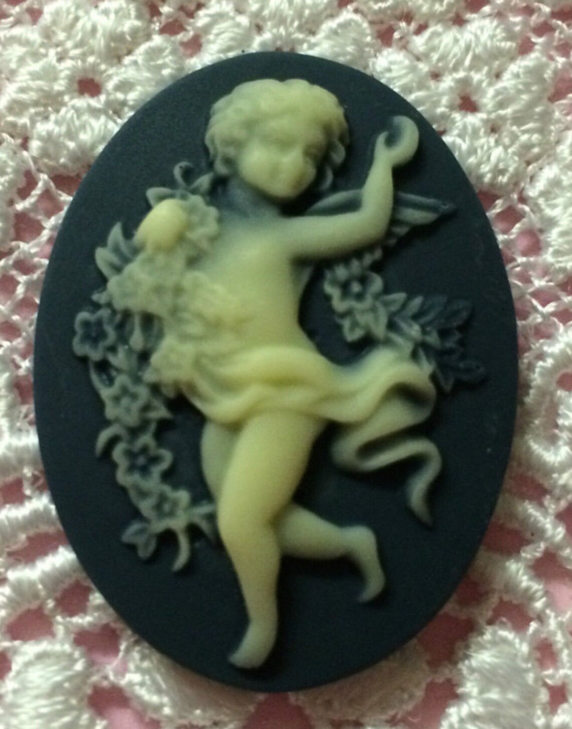 Angel Cameo Silicone Mold Cake Decorating Sugar Flower FDA APPROVED - Etsy