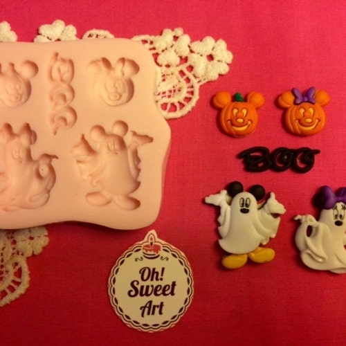Mickey Mouse Halloween Silicone Mold Food Food Cake Decoration - Etsy