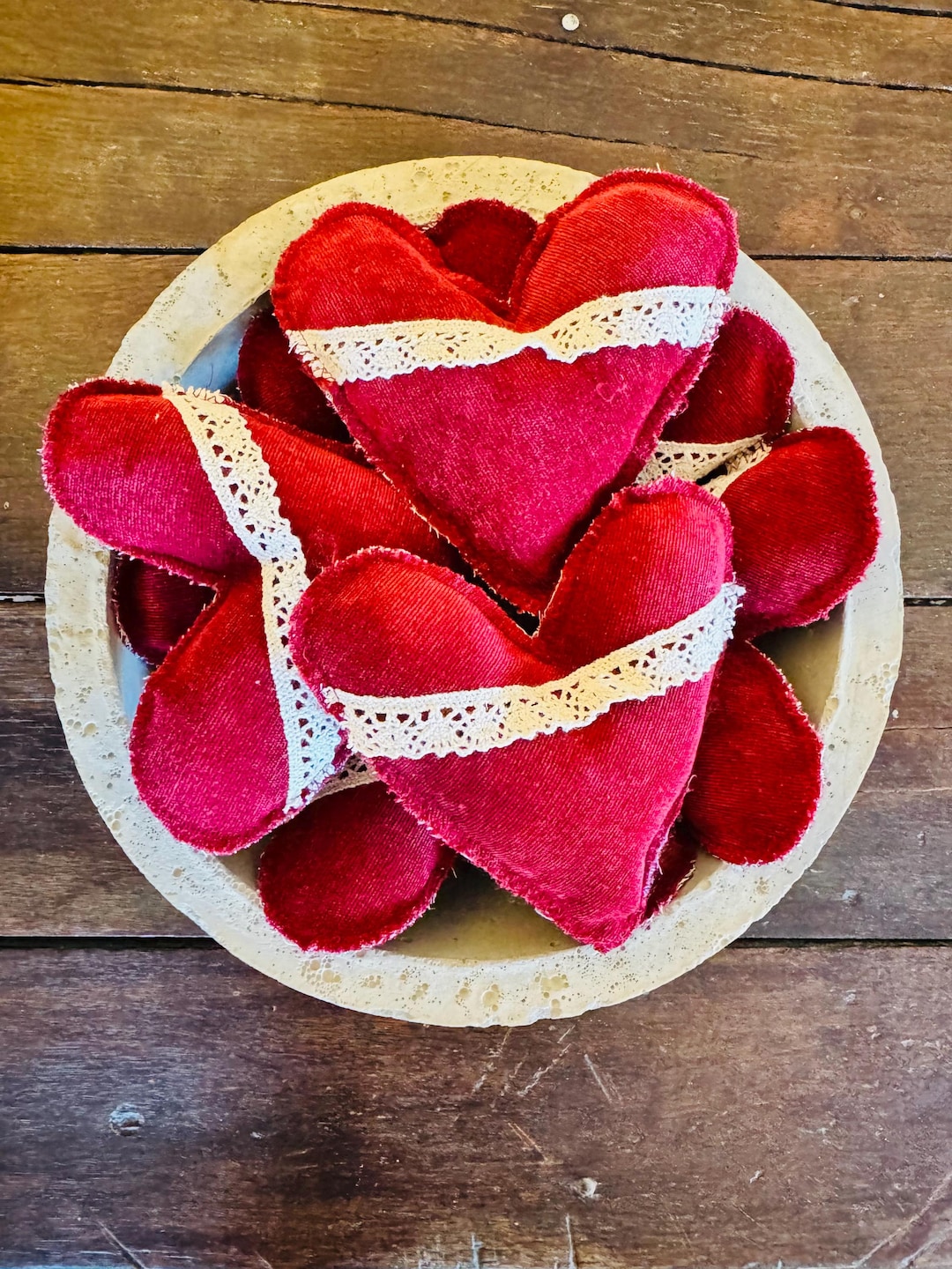 Red Velvet Hearts - Etsy