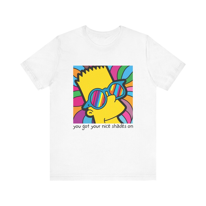 Bart Simpson - You Got Your Nice Shades on - Kids Tshirt- Phish - Etsy