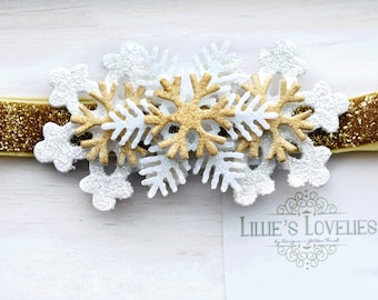 Snowflake headband | Etsy