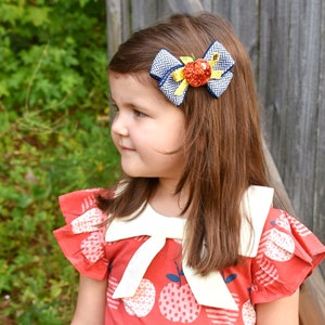 First Day of School Headband or Clip Made 2 Match Eleanor | Etsy