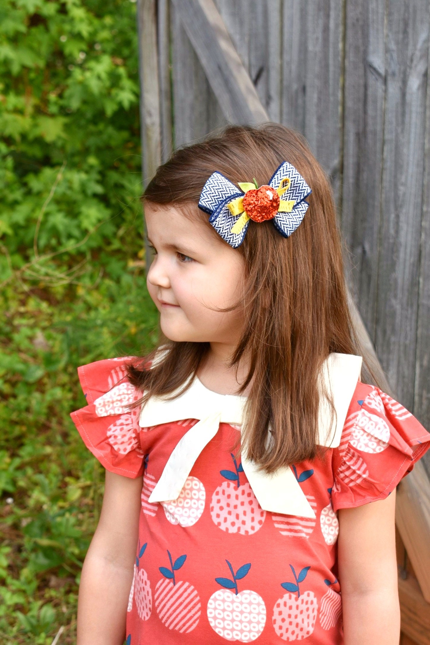 First Day of School Headband or Clip Made 2 Match Eleanor | Etsy