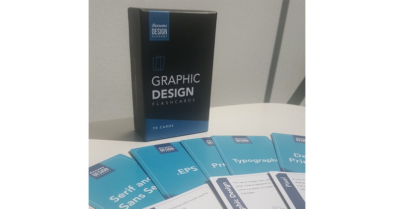 Graphic Design Flashcards - Etsy