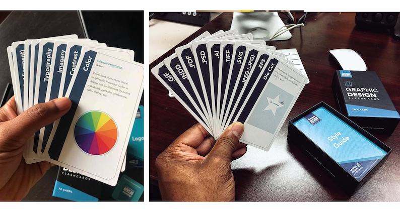 Graphic Design Flashcards - Etsy