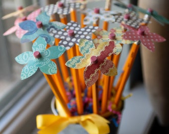 Bouquet of pencils | Etsy