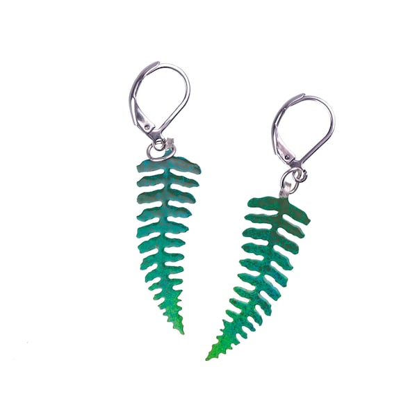 Fern Earrings - Etsy
