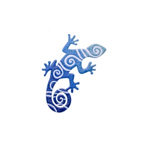 Handpainted Lizard Brooch, Enamel Lizard Pin, Reptile Brooch, Reptile ...