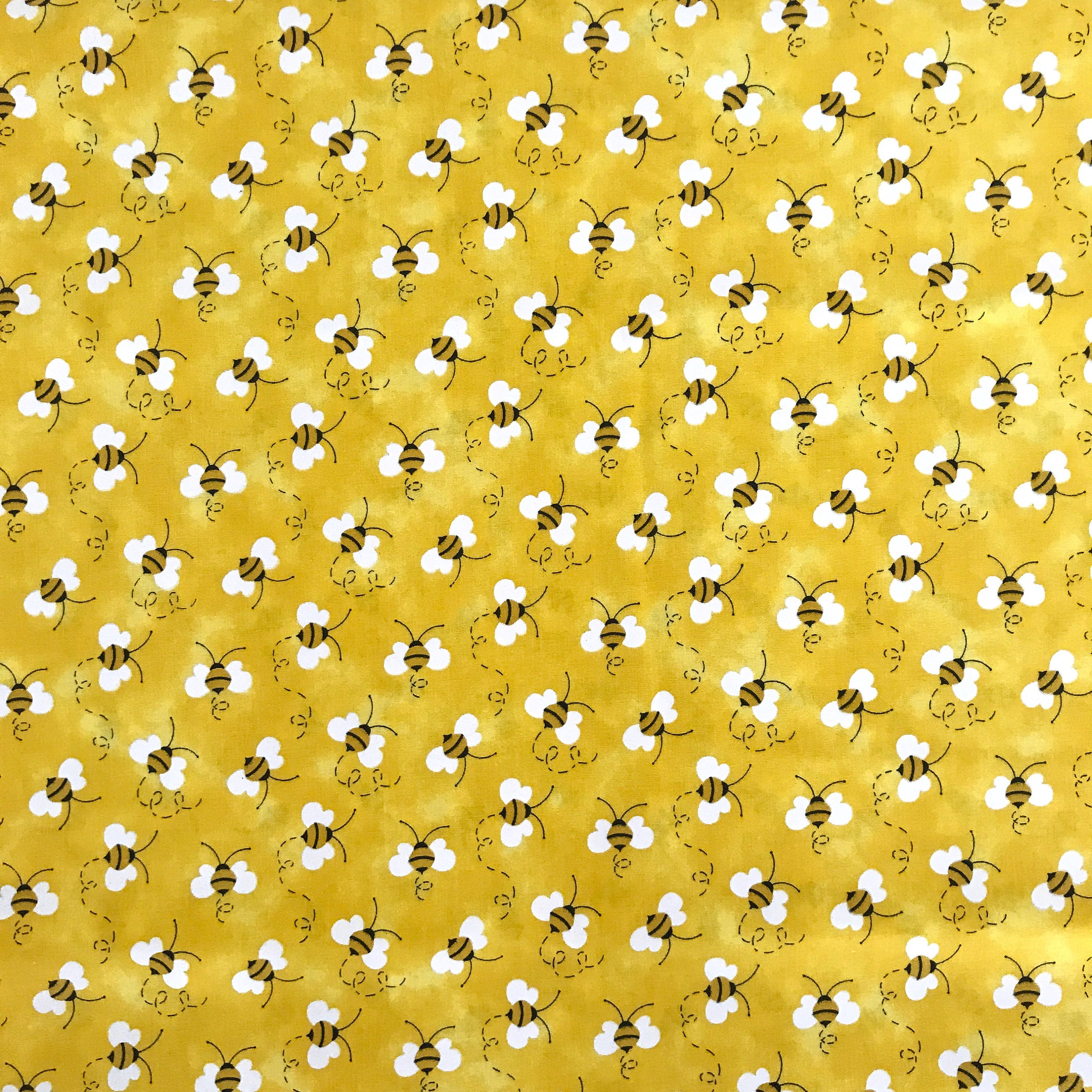 Bumble Bee 100% Cotton Fabric - Etsy