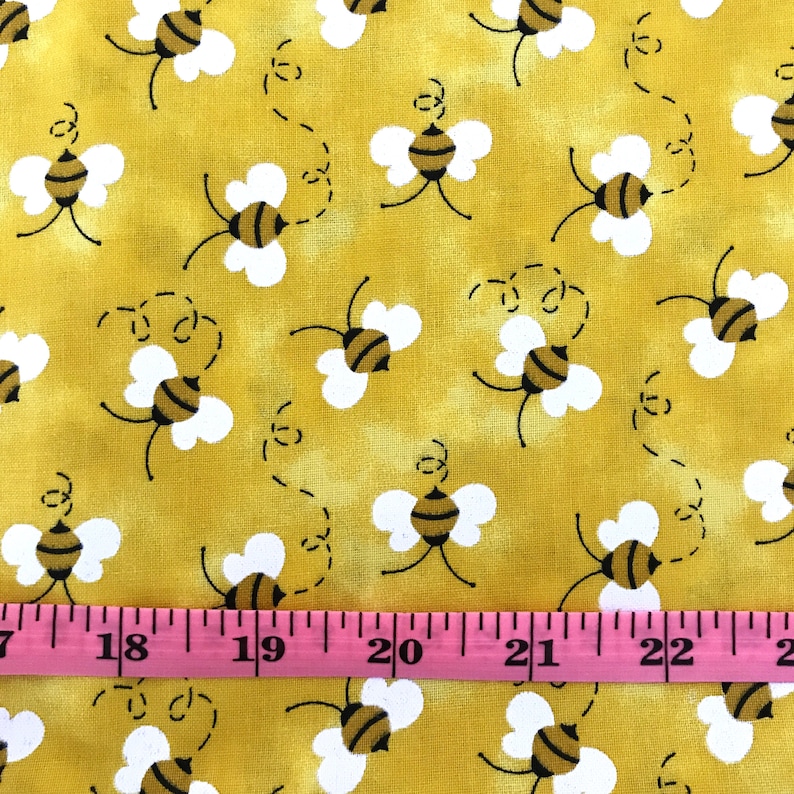 Bumble Bee 100% Cotton Fabric - Etsy