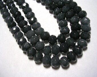 Black gray gemstone | Etsy