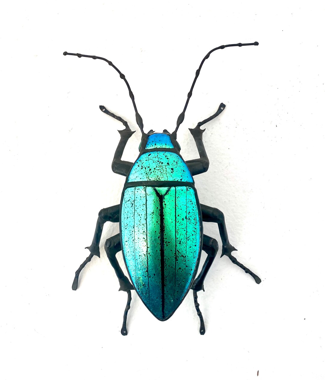 Blue Green Click Beetle - Etsy