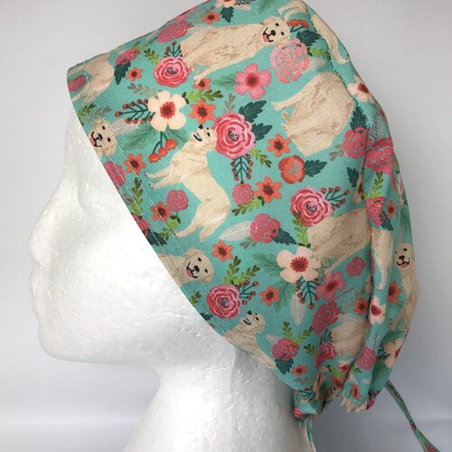 German Shepherd Dog Print Scrub Cap - Etsy