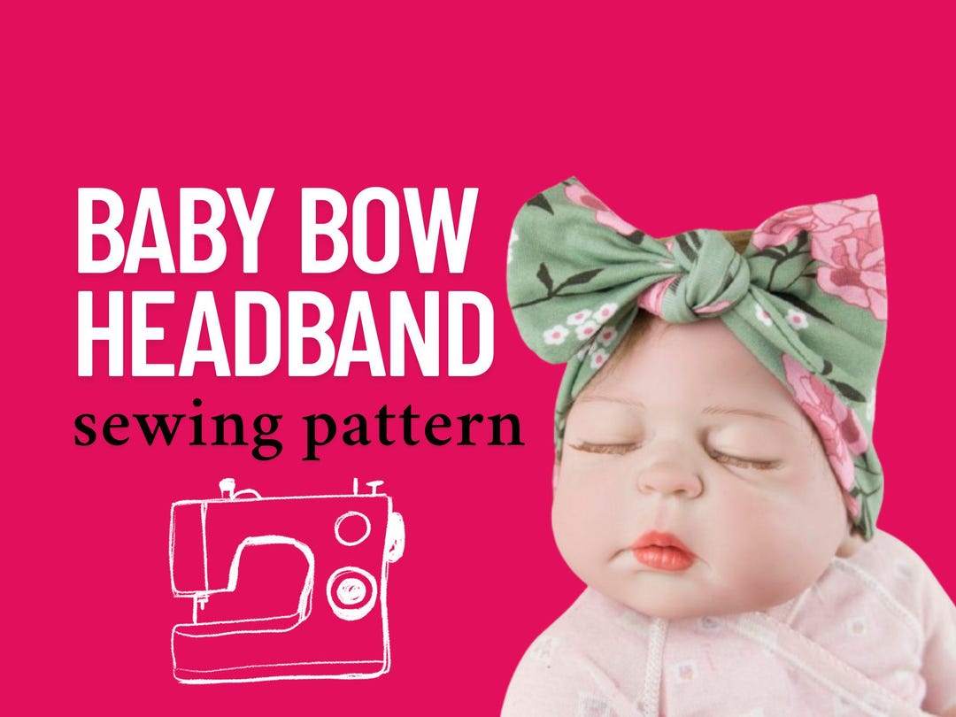 Headband Pdf Sewing Pattern for Baby Girl Newborn Toddler Mama ...