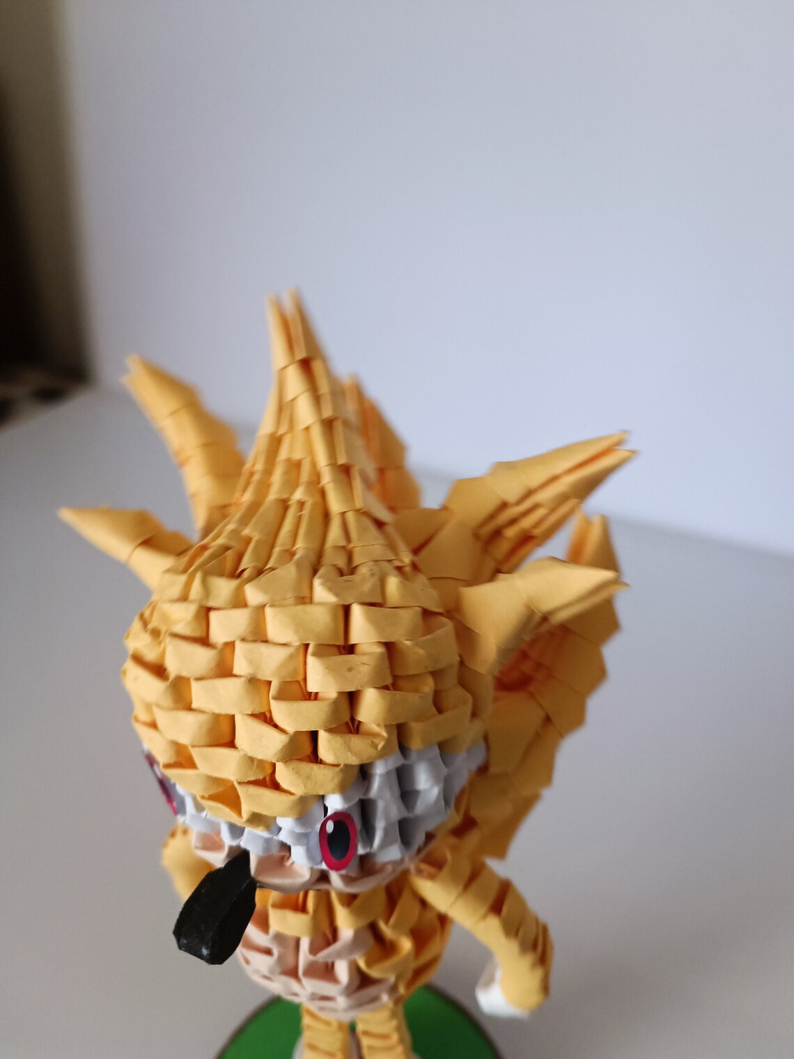 3D Origami Super Sonic - Etsy