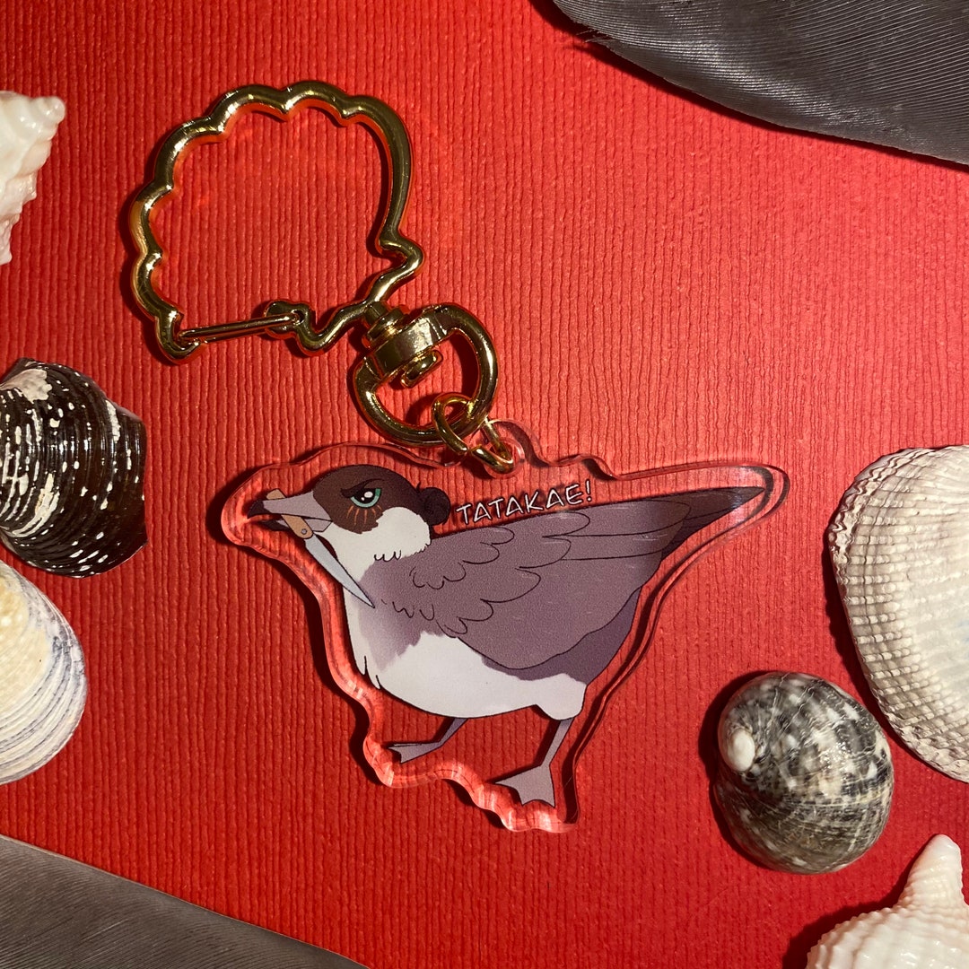 Eren Anime Bird Keychain - Etsy