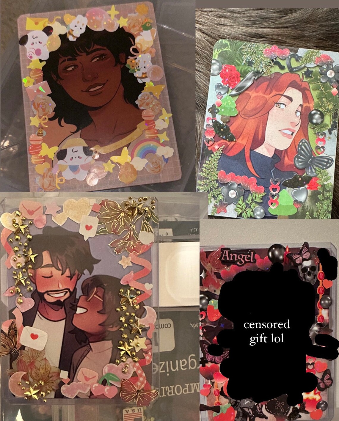 Custom Photocard Holders Kpop Pc Furry Oc Badges - Etsy