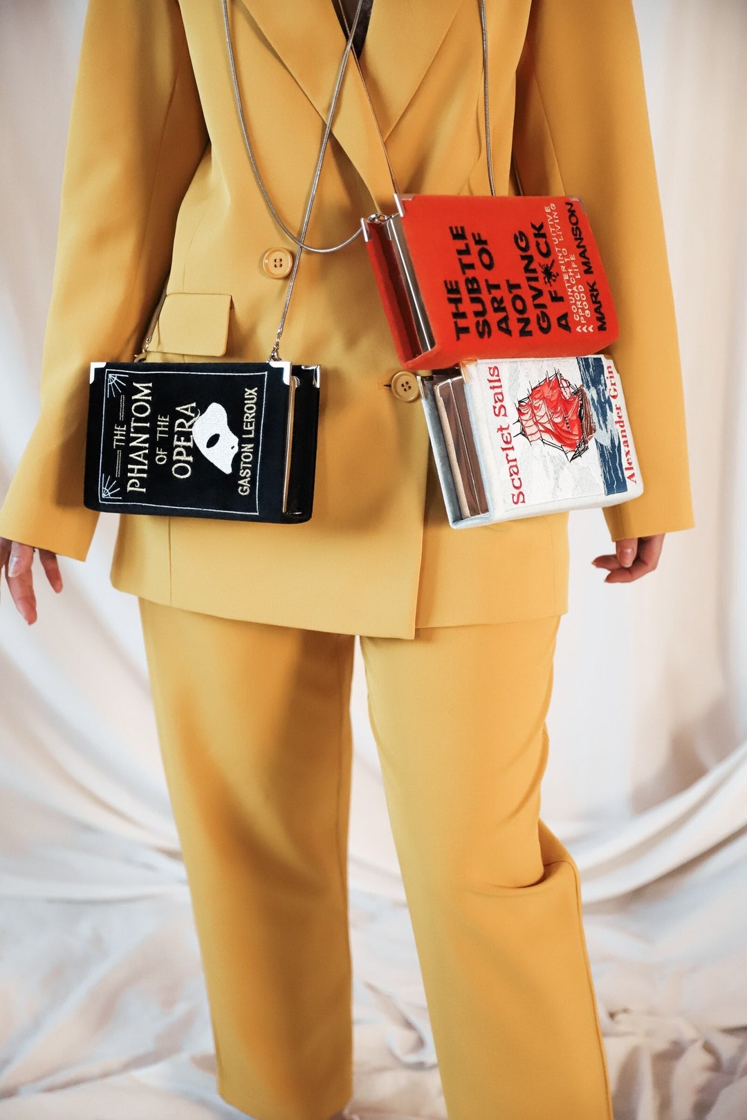 Book Purse, Book Bag, Book Clutch, Novelty Gift, Book Handbag, Shoulder ...