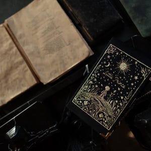 Little Prince, Embroidered Book Bag Clutch, Black Velvet Gold Evening ...