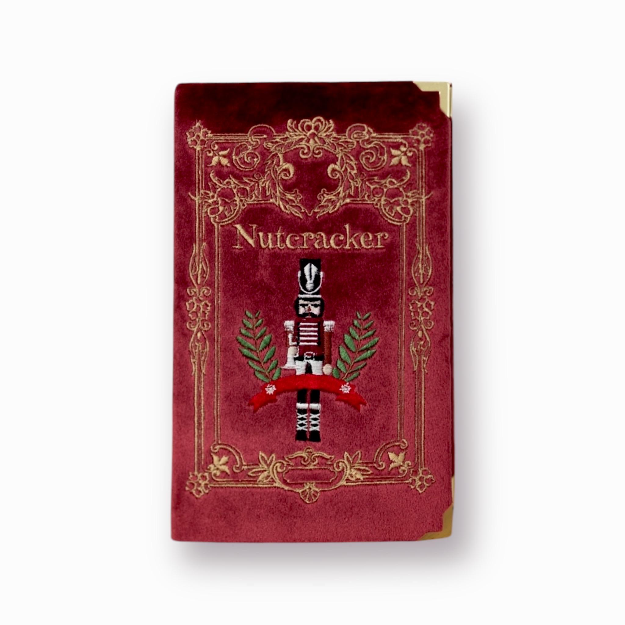 The Nutcracker, Embroidered Book Bag Clutch, Red Cocktail Evening Purse ...