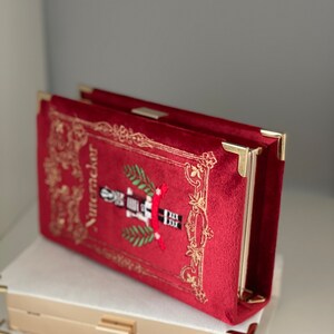 Book Purse the Nutcracker Book Bag, Book Clutch, Ready to Ship, Novelty ...