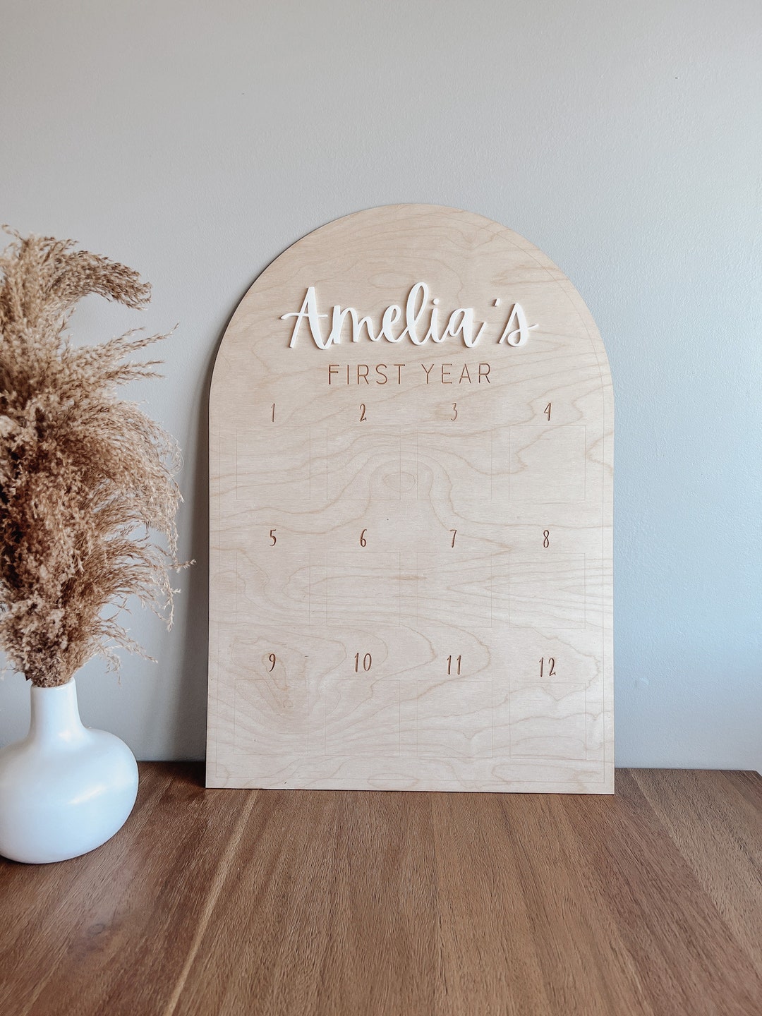 One Year of Board, First Year Photo Banner, Monthly Photo Banner ...