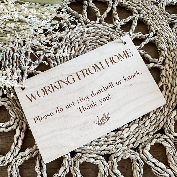 Do Not Knock Sign - Etsy