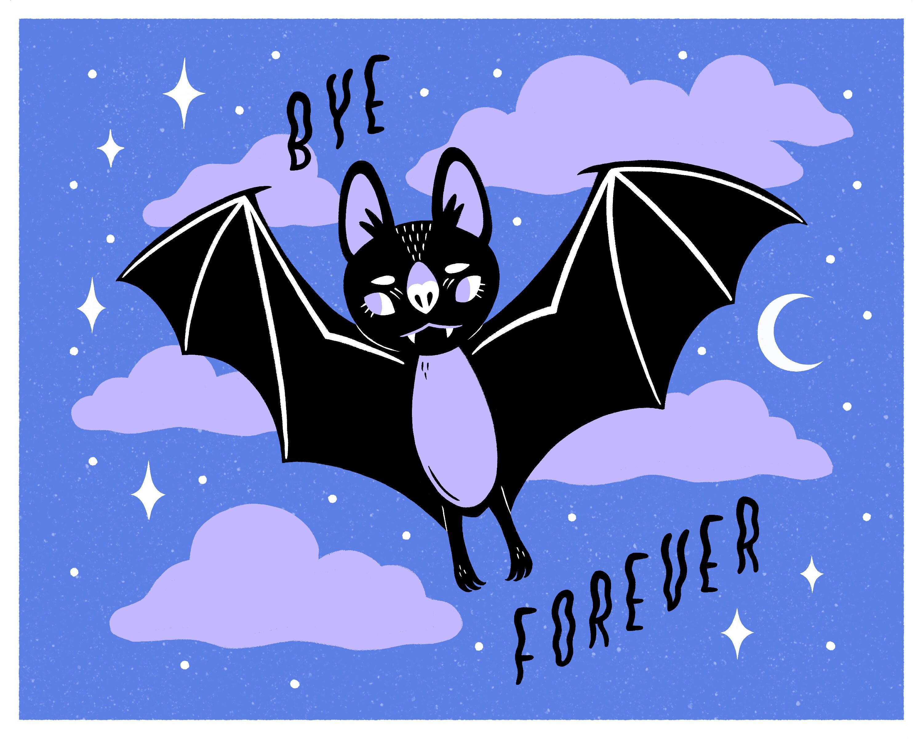 Bye forever 8 x 10 art print | Etsy